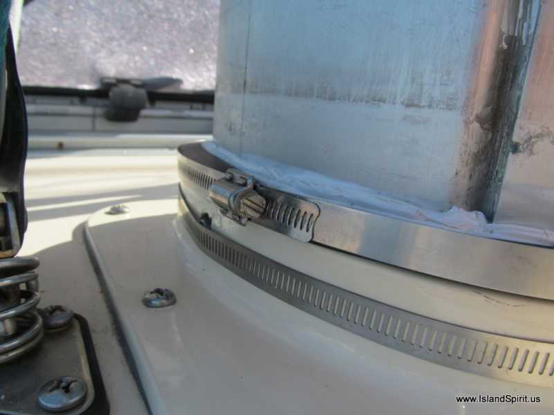 Mast Boot Deck Pin Mast Collar - IPYOA.com/Forum