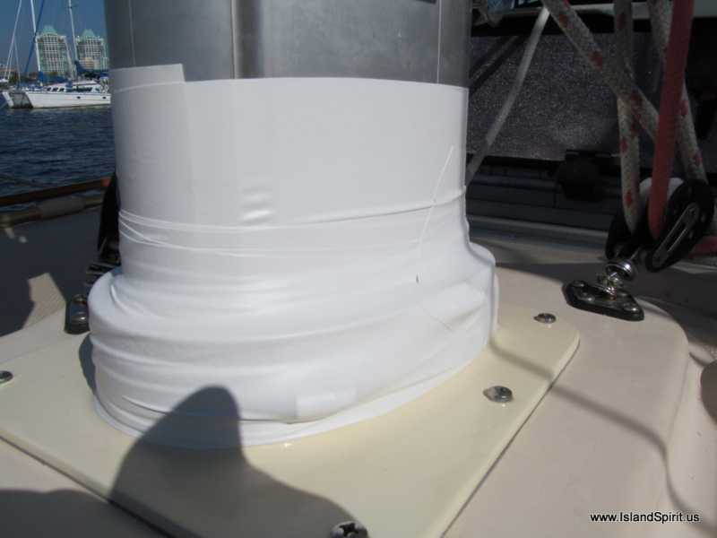 Mast Boot Deck Pin Mast Collar - IPYOA.com/Forum