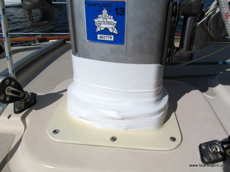 Mast Boot Deck Pin Mast Collar - IPYOA.com/Forum